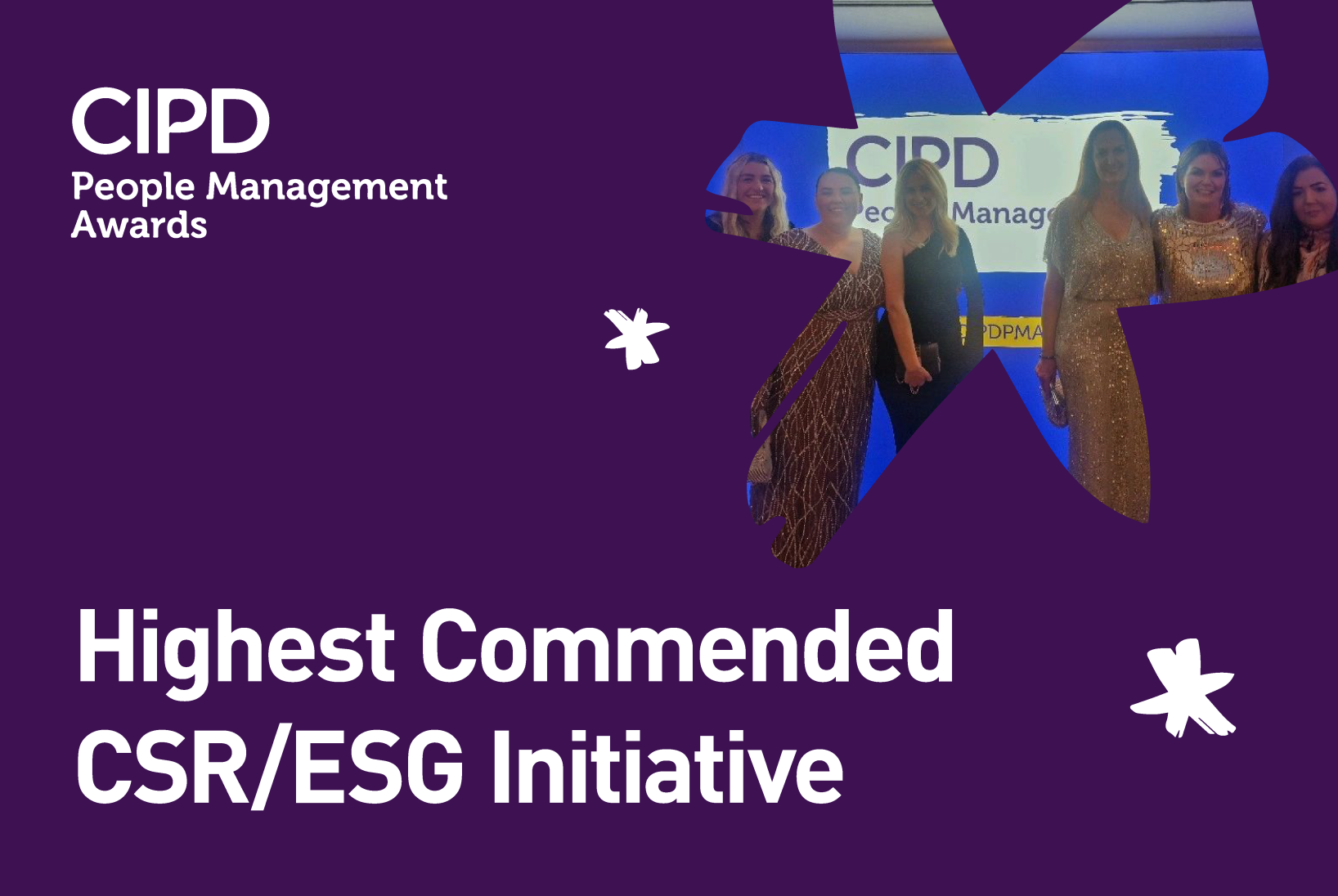 The Sovini Group awarded ‘Highest Commended CSR/ESG Initiative’ at CIPD People Management Awards ...